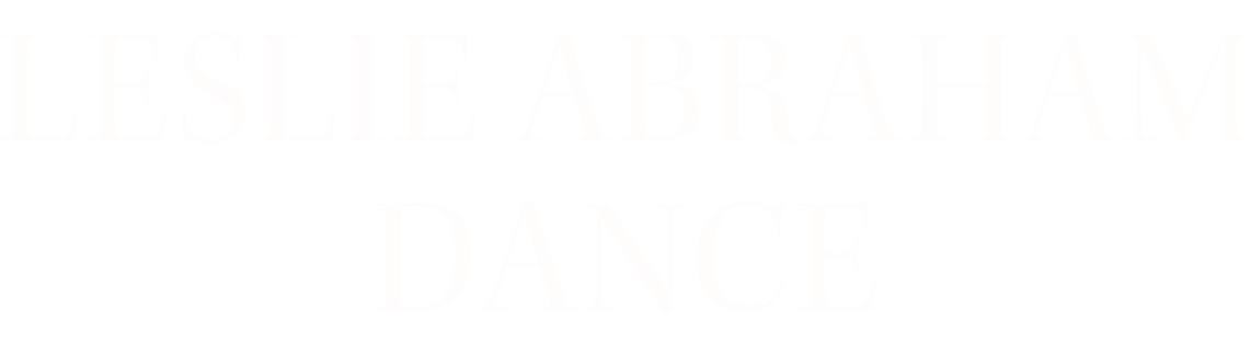Leslie Abraham Dance and Choreography Sydney Ballet Teacher