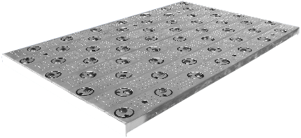 KieTek - Ball and Caster Decks - Cutting Edge Material Handling Systems