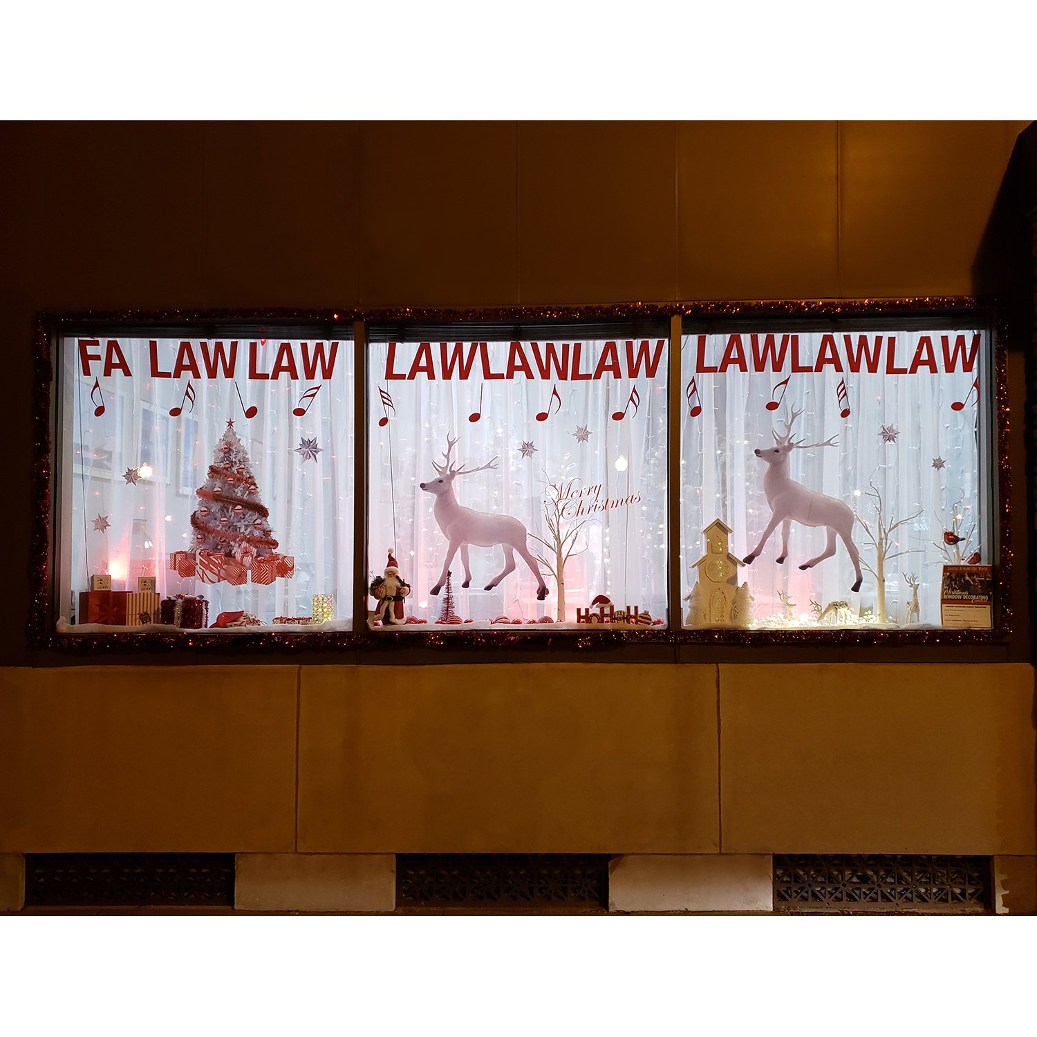 2020 Christmas Window Displays