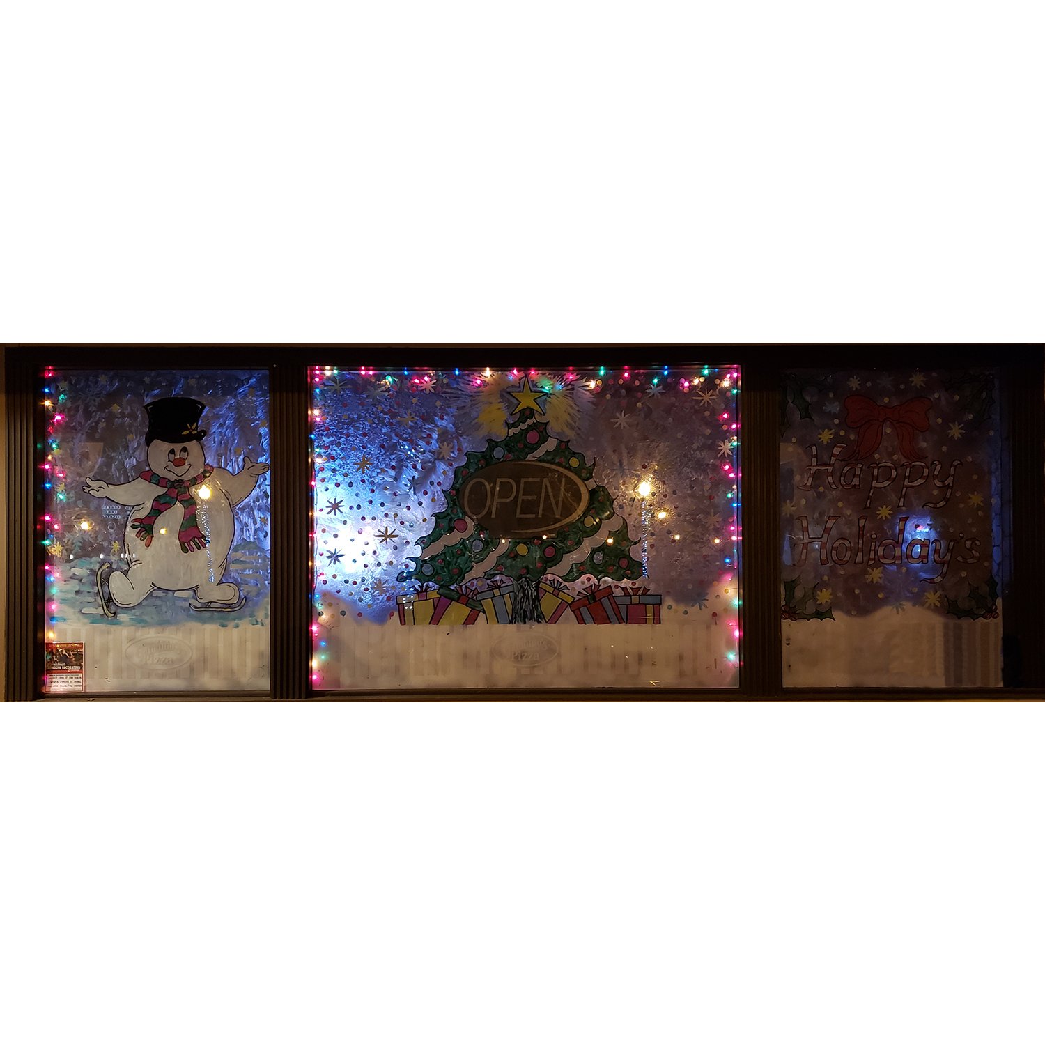 2020 Christmas Window Displays