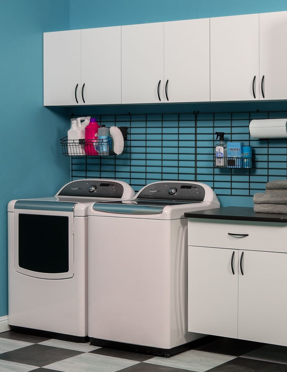 Custom Laundry Room Organizers & Cabinets, Design and Installation