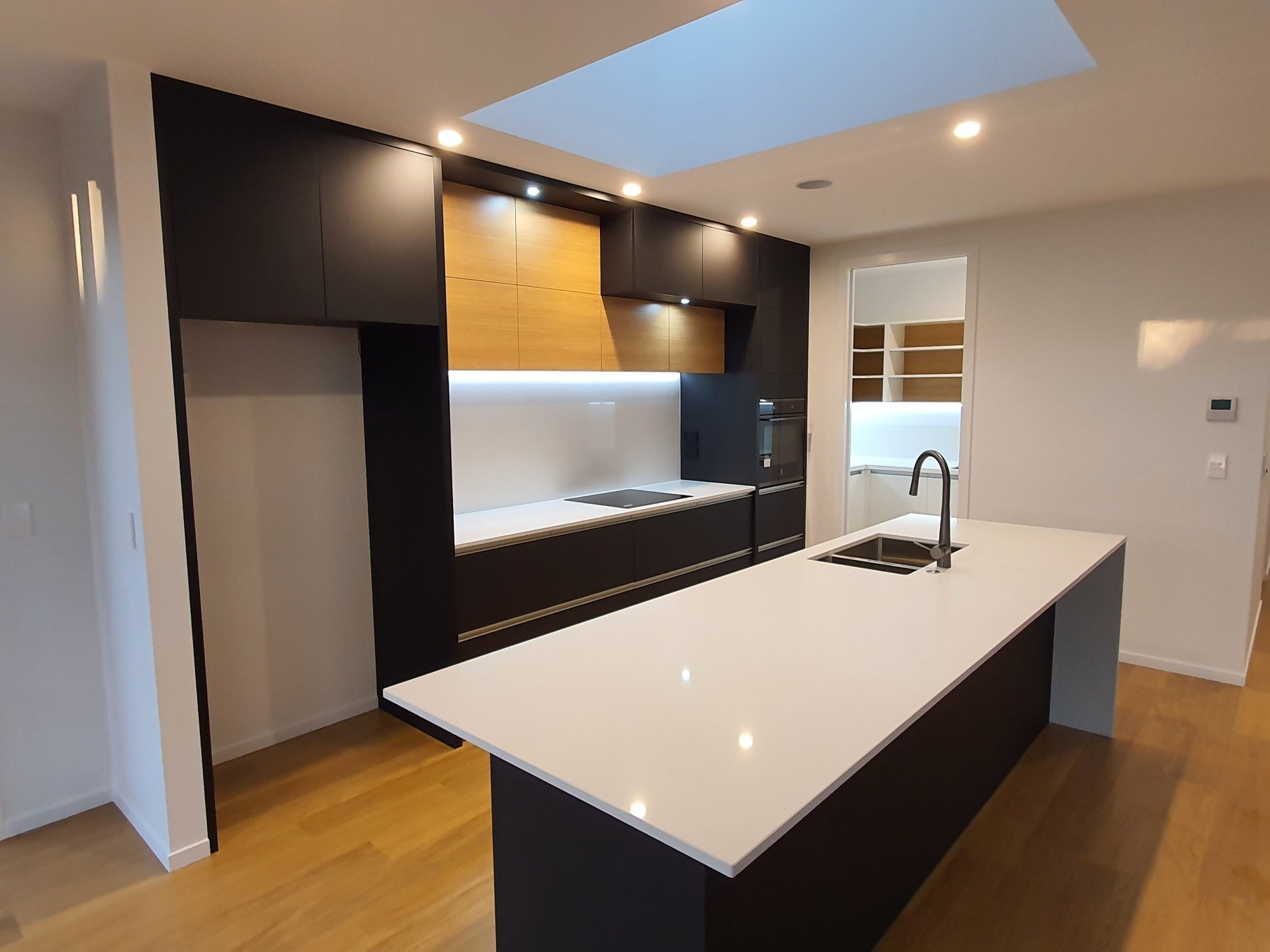 Modern Monotone Kitchen