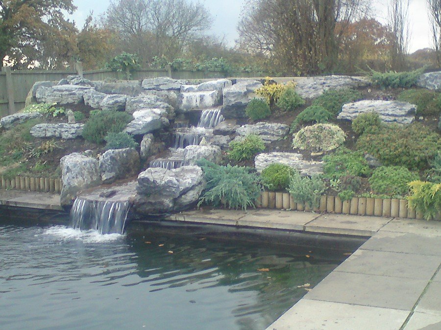 Waterfall building in Essex by PerrysPonds.com