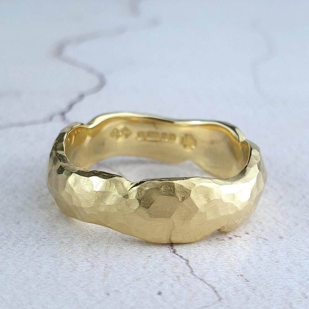 Carved Wedding Rings | Aurum Designer-Jewellers