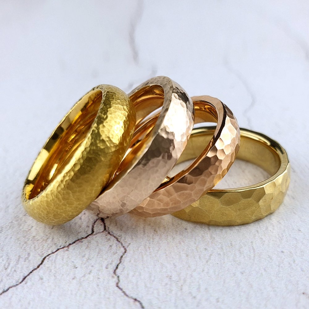 Textured Wedding Rings | Interesting Wedding Bands