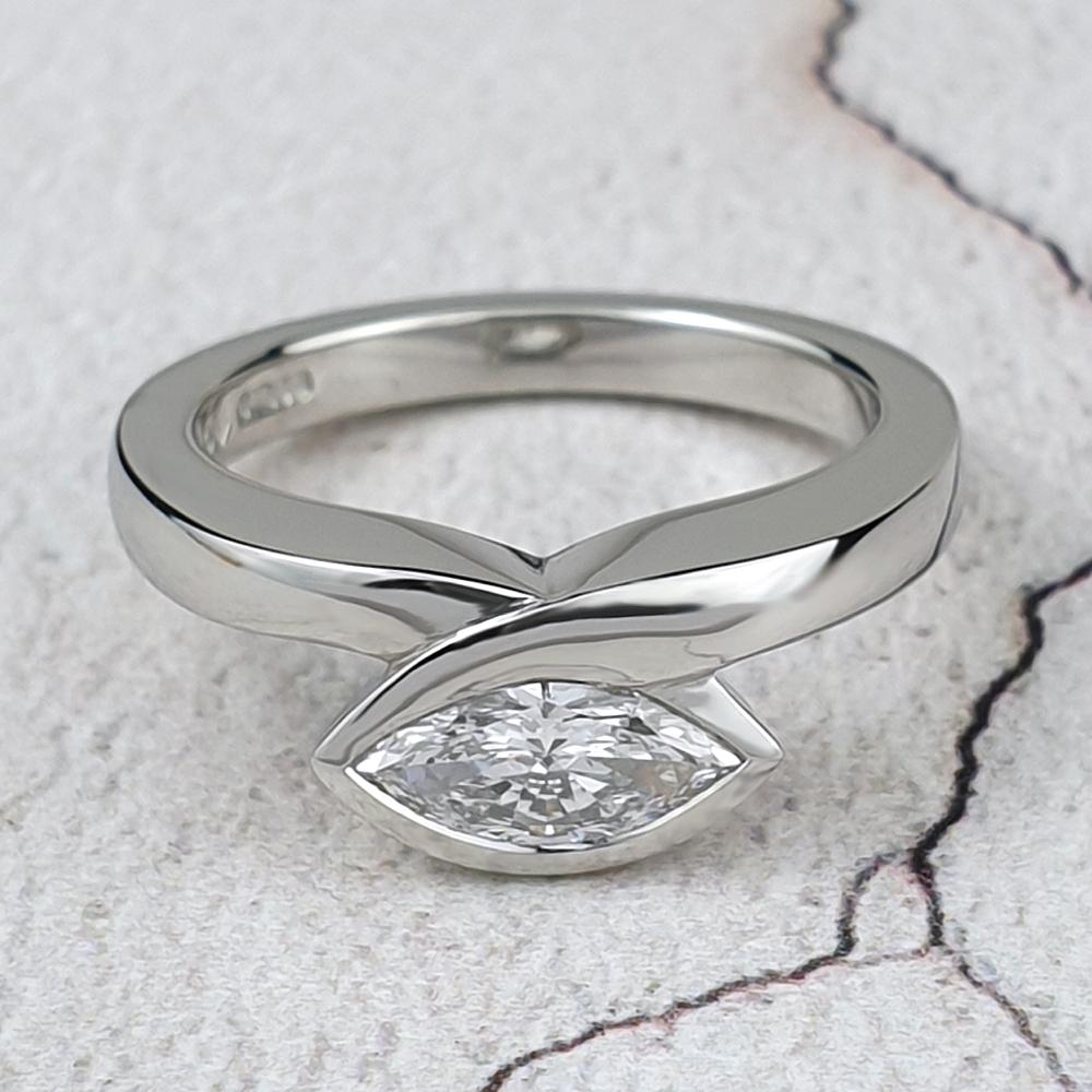 Infinity Rings | Unusual Engagement Rings Sussex | Aurum Designer-Jewellers