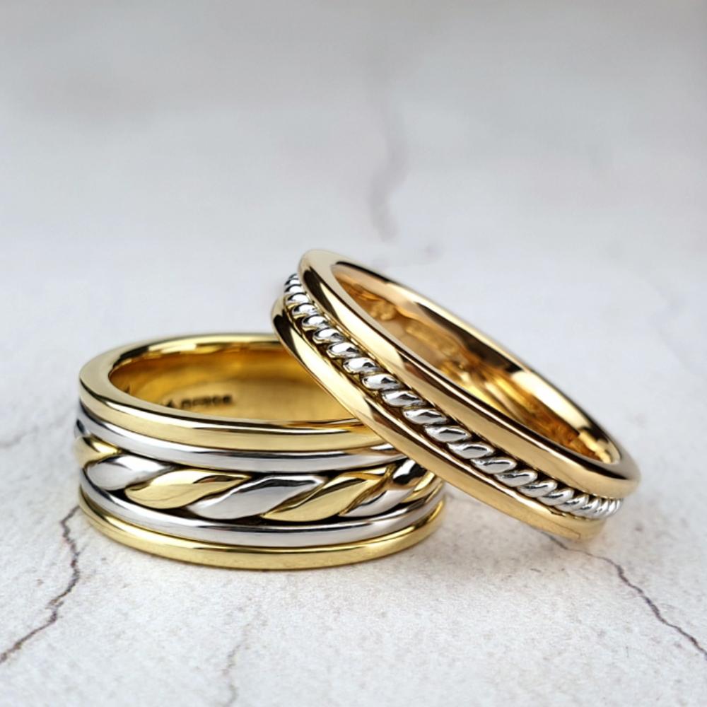 Banded Wedding Rings | Aurum Designer-Jewellers