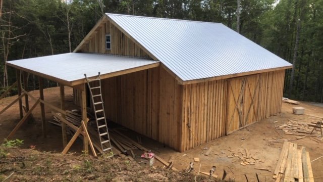 Trusses and Pole Building | Canton, North Carolina | Shane Willis ...