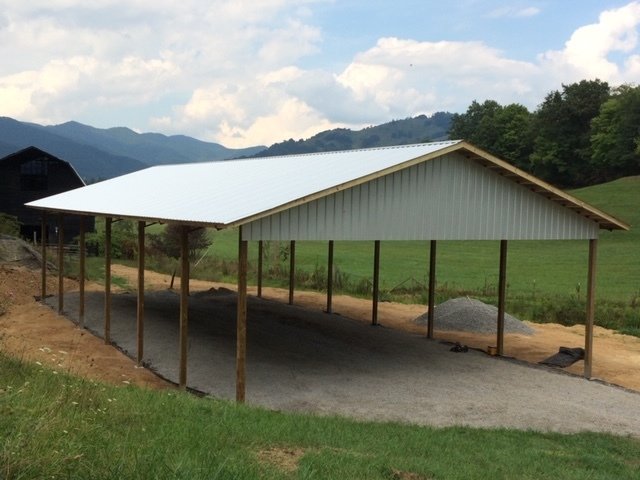 Trusses and Pole Building | Canton, North Carolina | Shane Willis ...