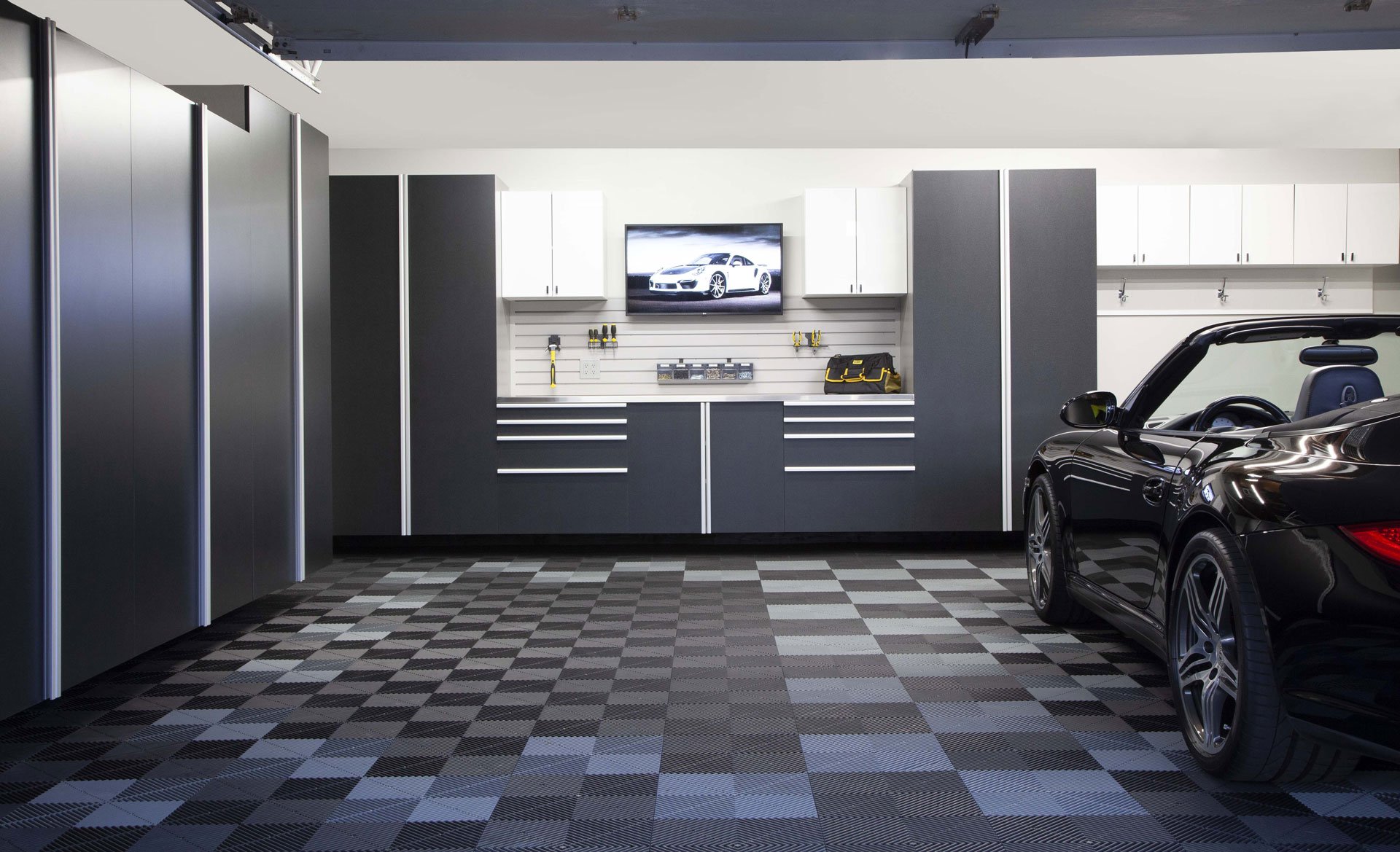 Custom Garage Makeovers, Cabinets, Epoxy Flooring & Storage Solutions