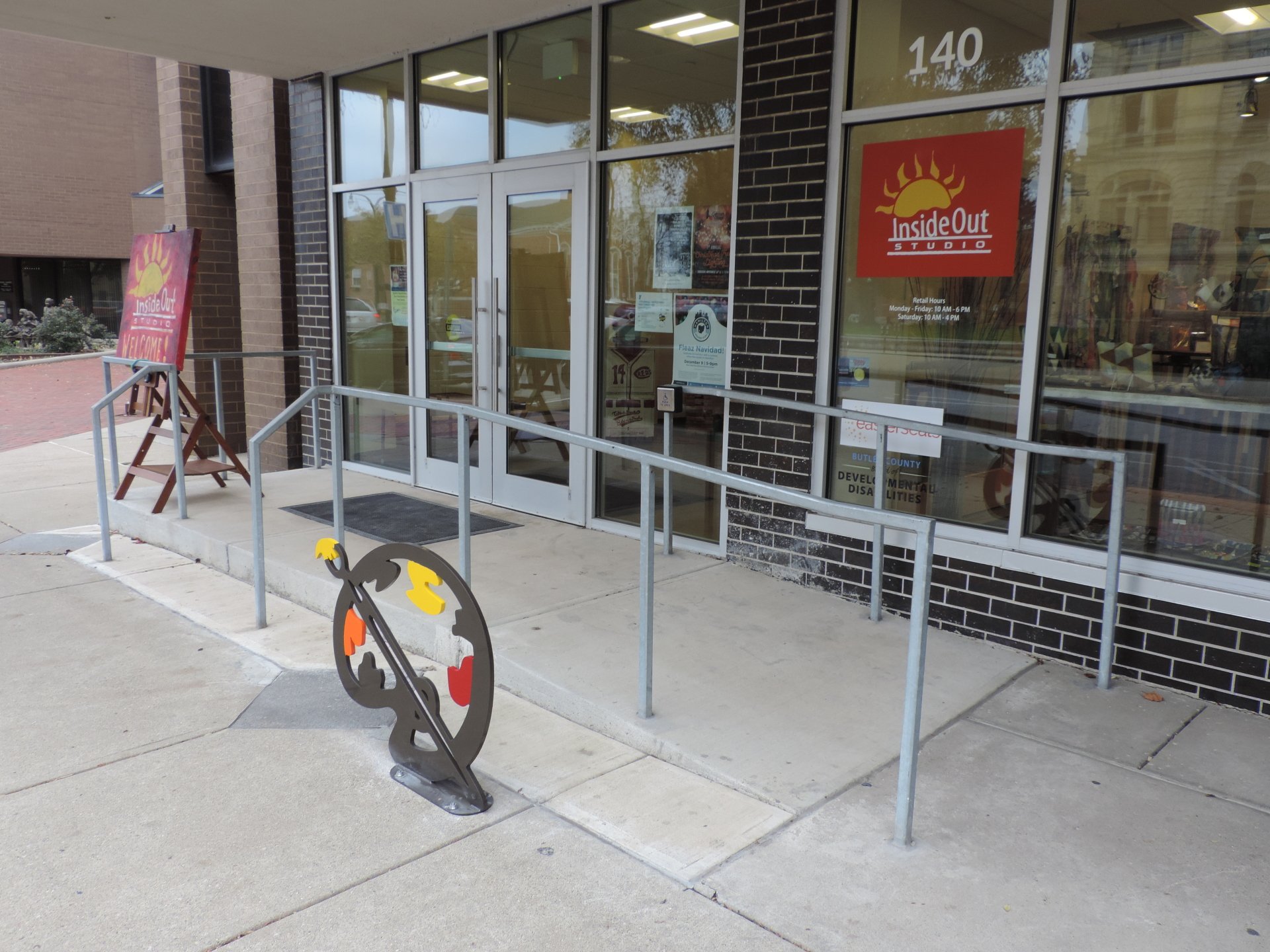 SCULPTURAL BIKE RACKS