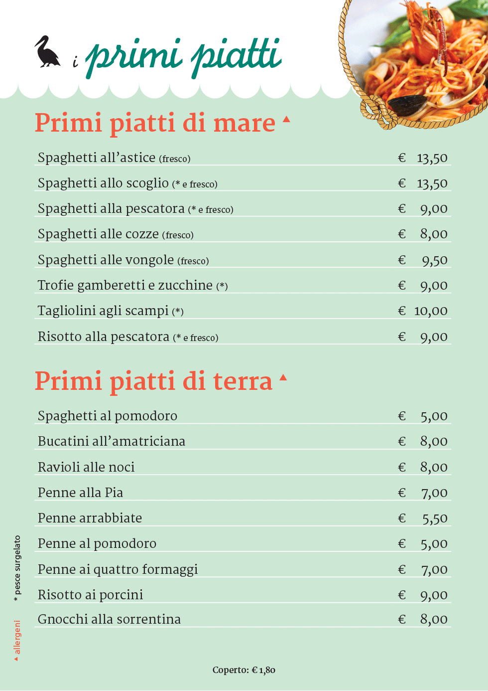 Pasta allo scoglio - Trecate, Novara - Ristorante Pizzeria Pellicano