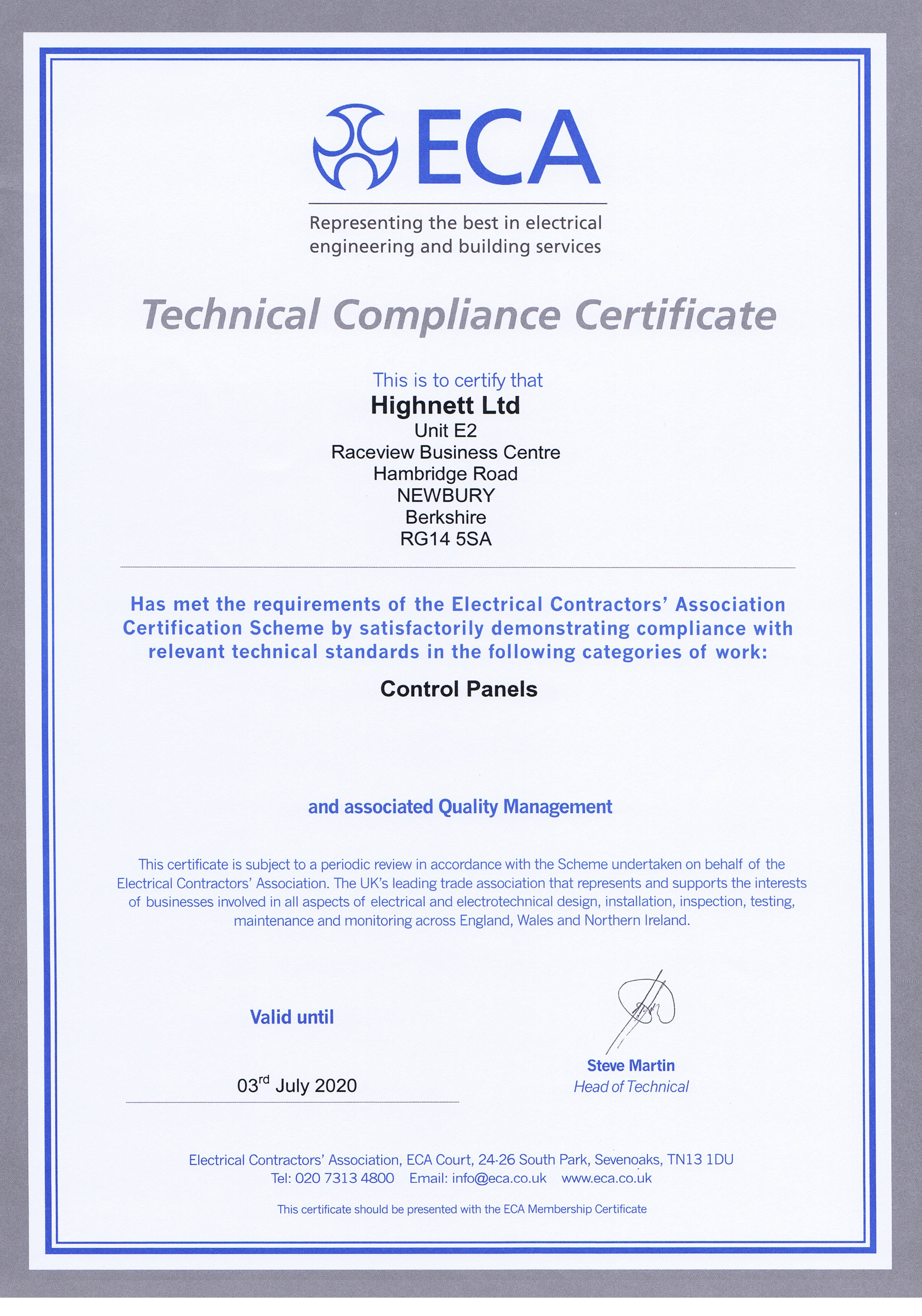 Information Sheets - Macklin Controls