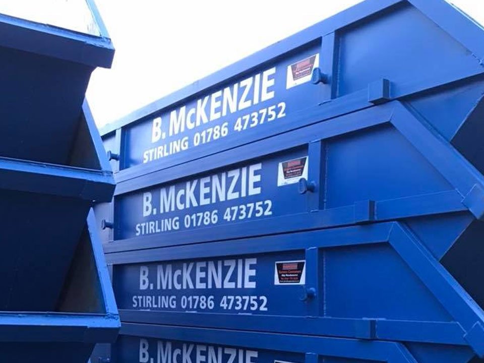 Maxi skips | B McKenzie, Metal Merchant & Skip Hire