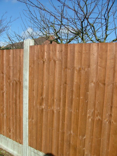Supply and installation of fencing panels in Colchester