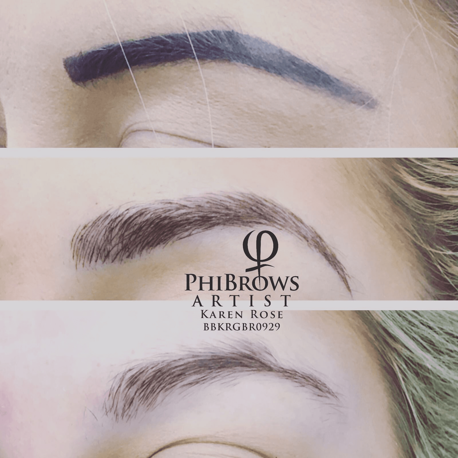 Semi-permanent make-up Phibrows Microblading treatment in Leeds