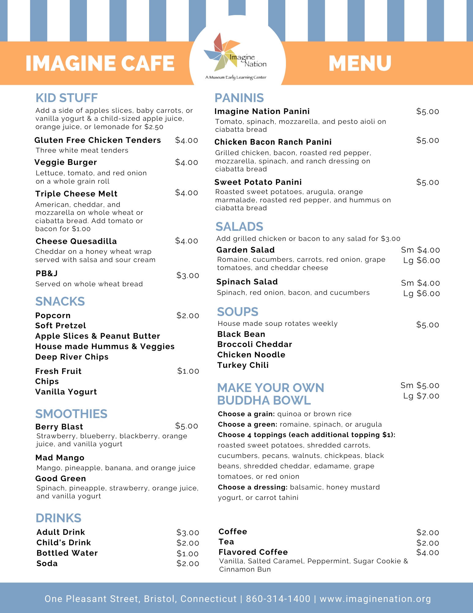 Imagine Cafe' | Imagine Nation: Children's Museum and Preschool