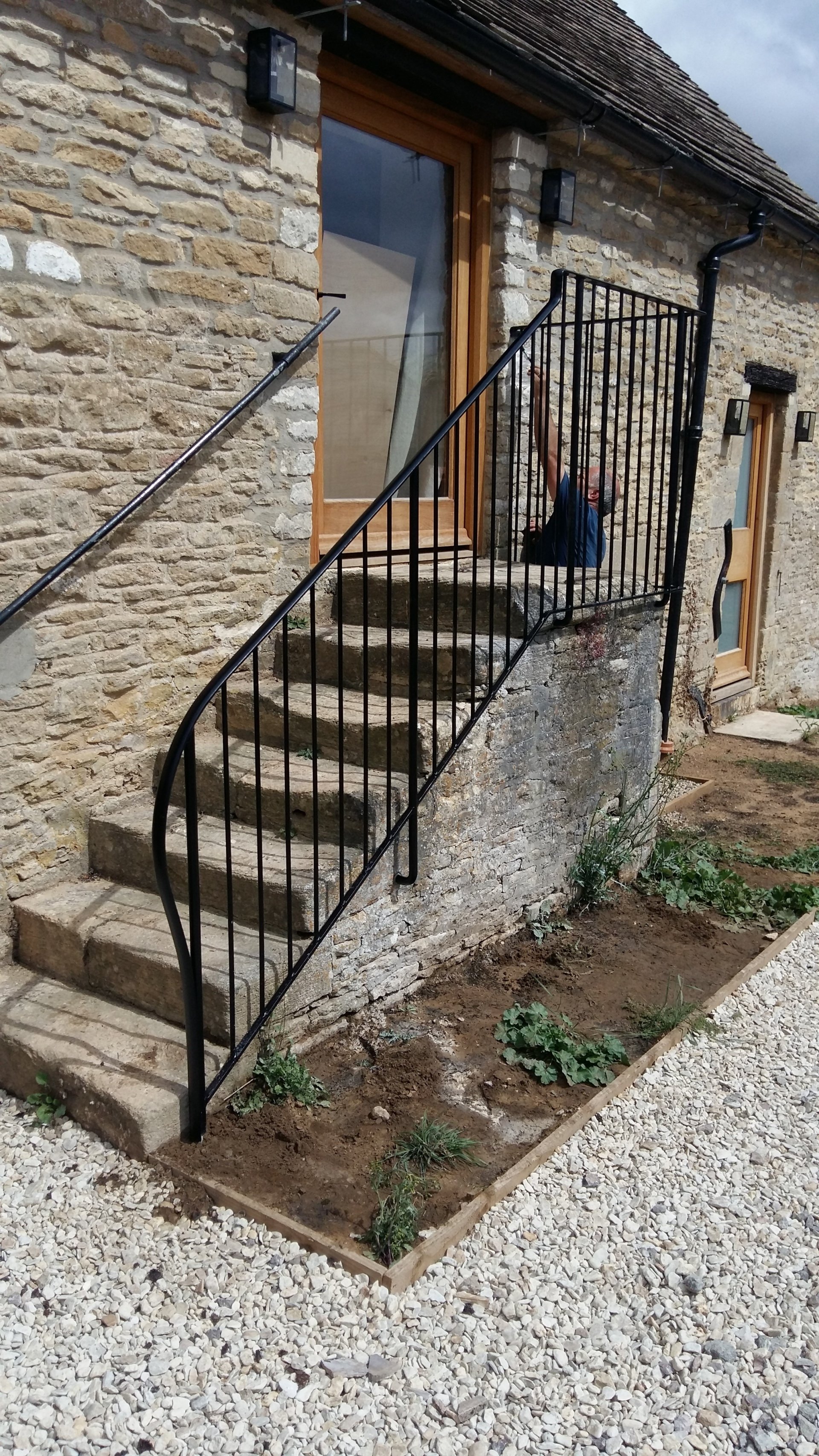 Custom-made Railings | Gloucester Street Forge | 01453 766542