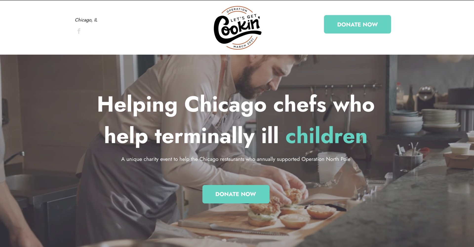 Blue Ink Web launches website for Let's Get Cookin' Chicago