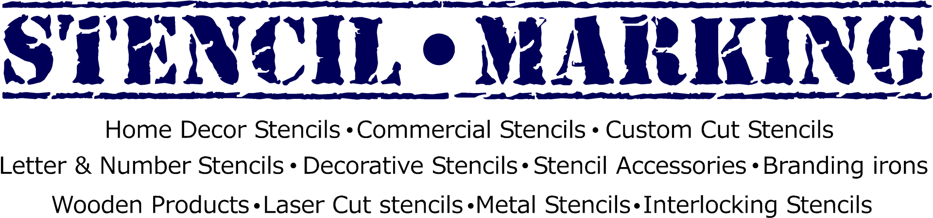 Shop for metal stencils online | Stencil Marking