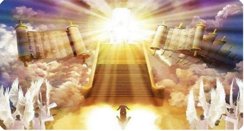 If God is light, why is there darkness around His throne?