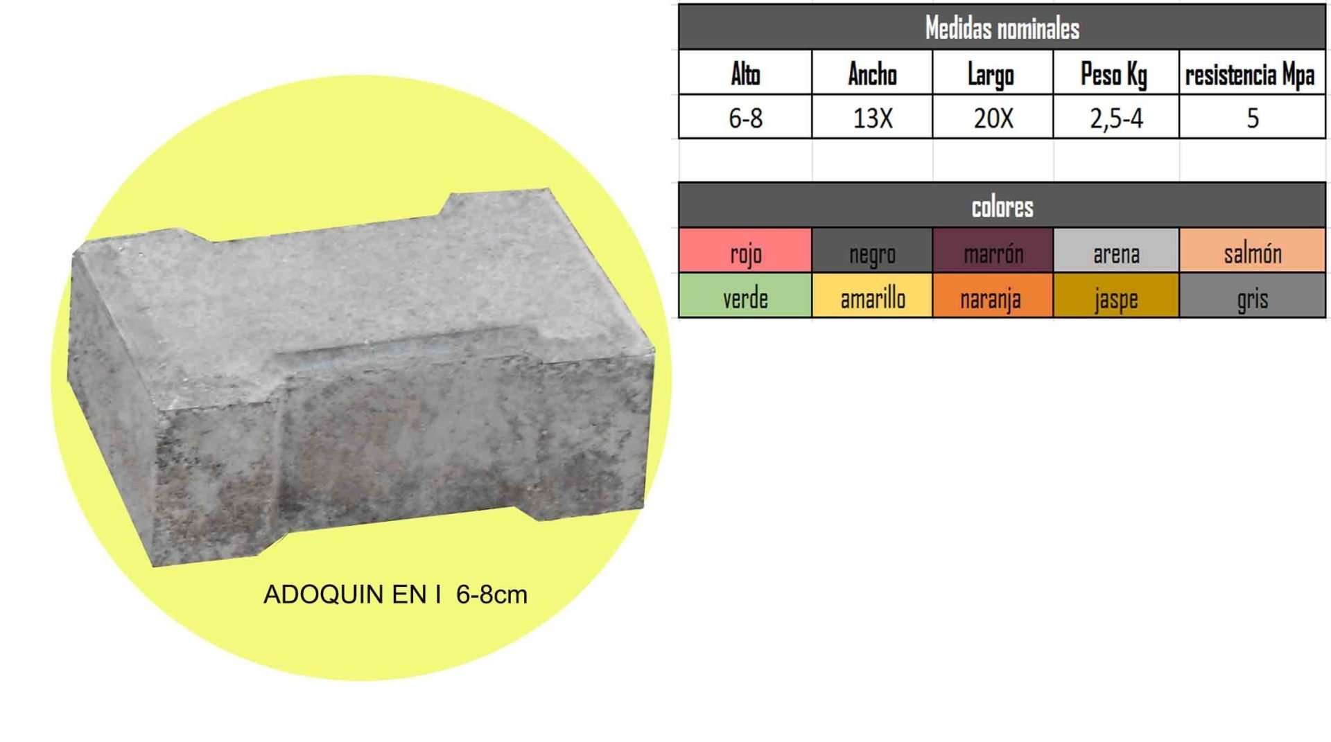 CONPRECOLOR - Adoquines de Concreto - Gramoquín