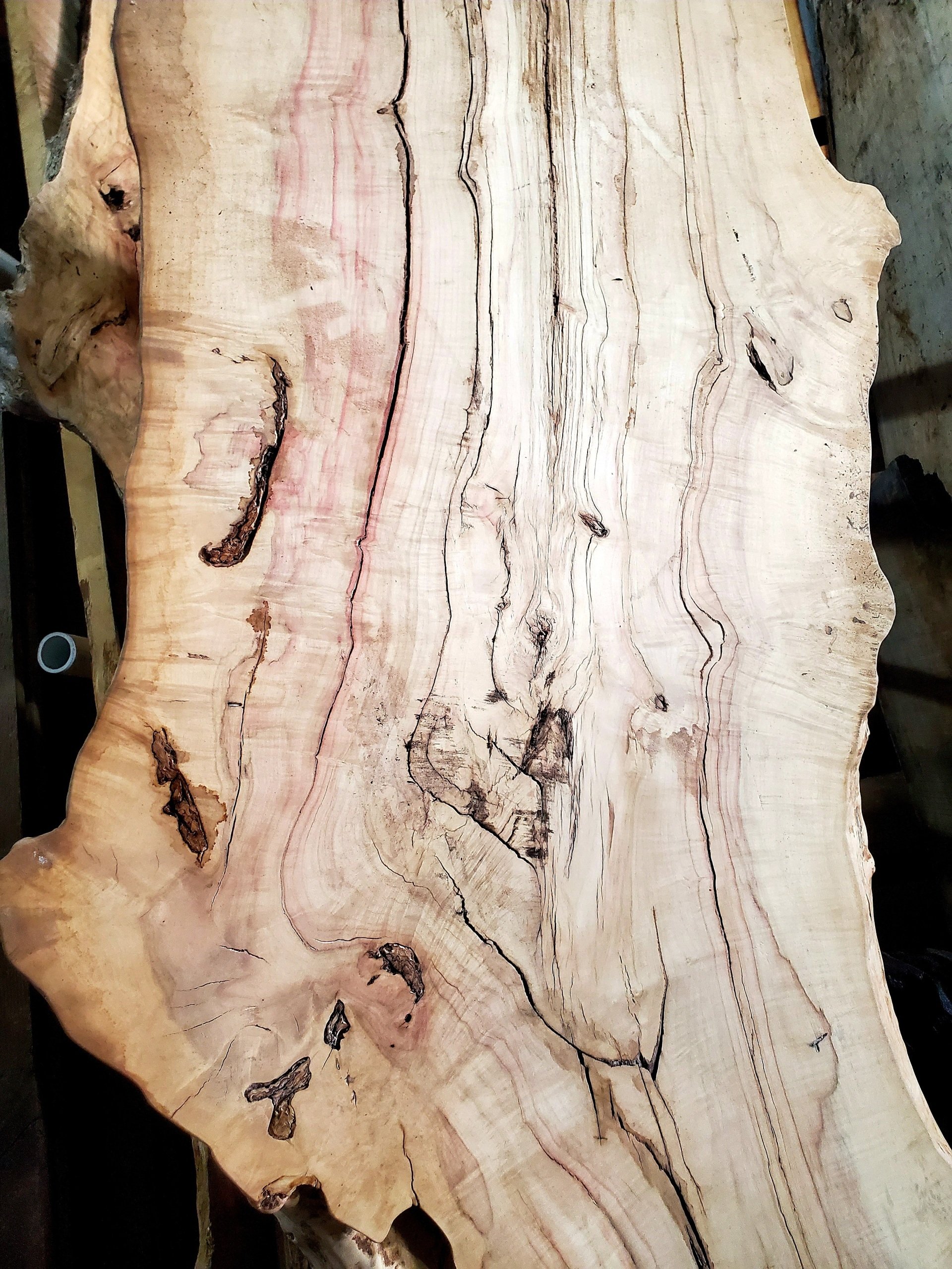 Flaming Box Elder Live Edge Slabs | Rustic Roots Reclaimed Monroe, GA