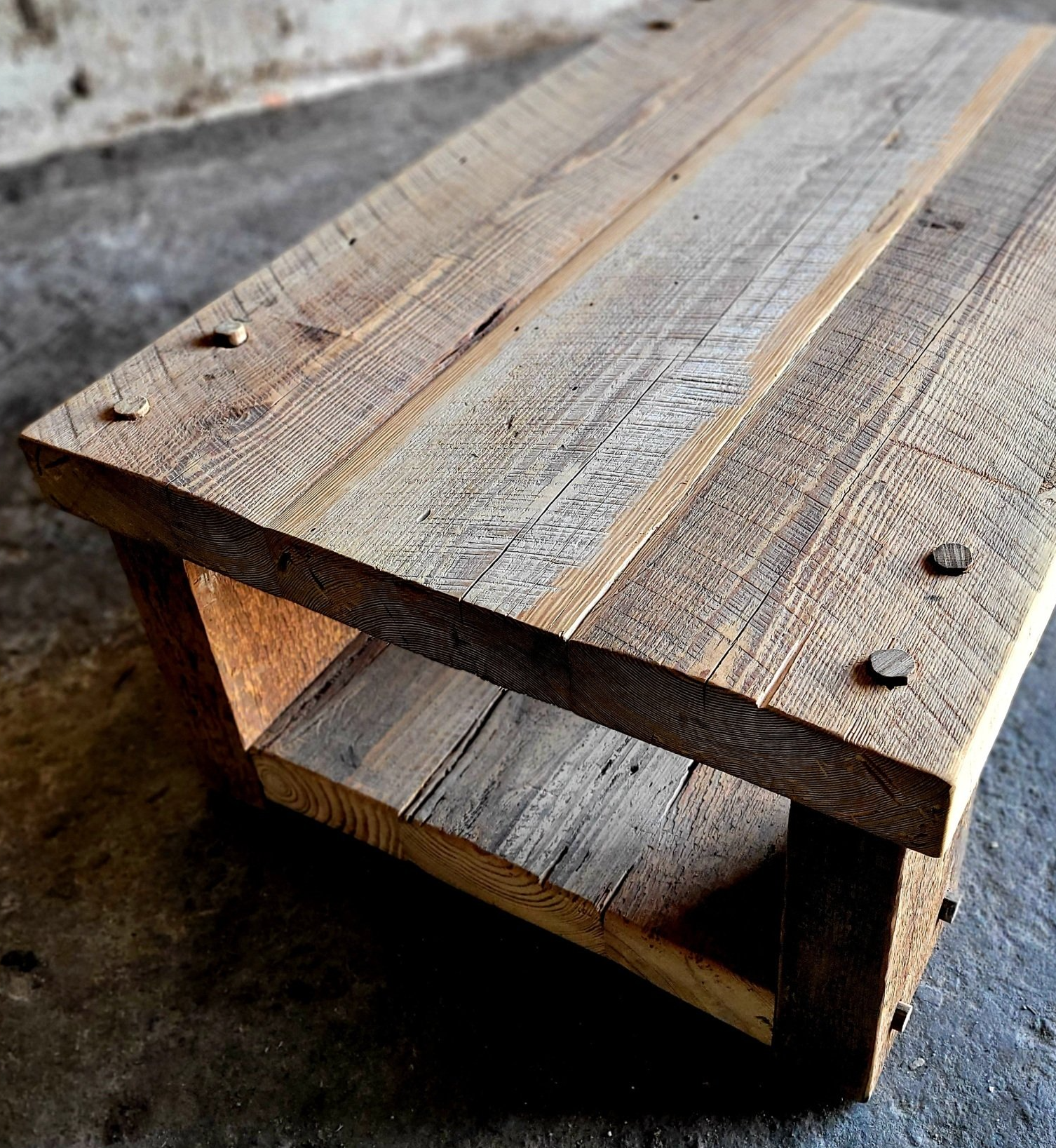 Reclaimed Wood Farmhouse & Coffee Tables