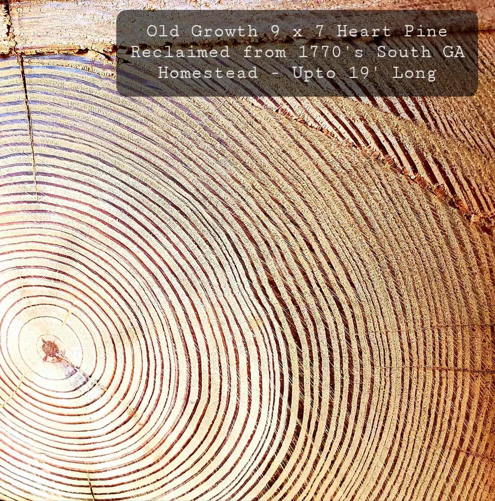 HISTORY & STORY BEHIND A LIMITED RESOURCE: OLD GROWTH HEART PINE