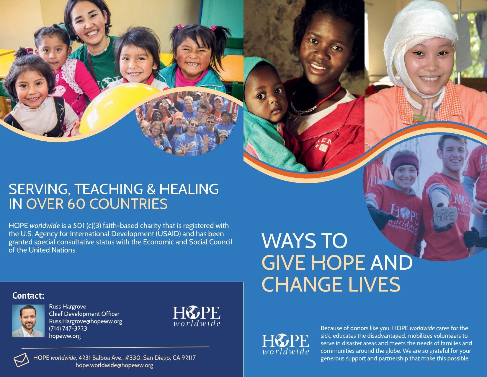 Other Ways To Give | HOPE worldwide