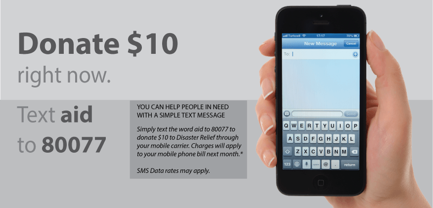 Text To Give | HOPE worldwide