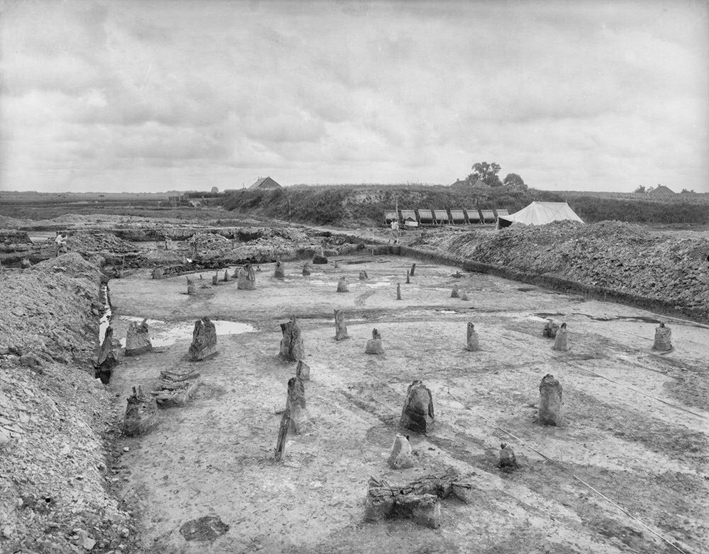 Recreatie in het Groninger wierdedorp Krewerd. Wandelen, fietsen en kanoën