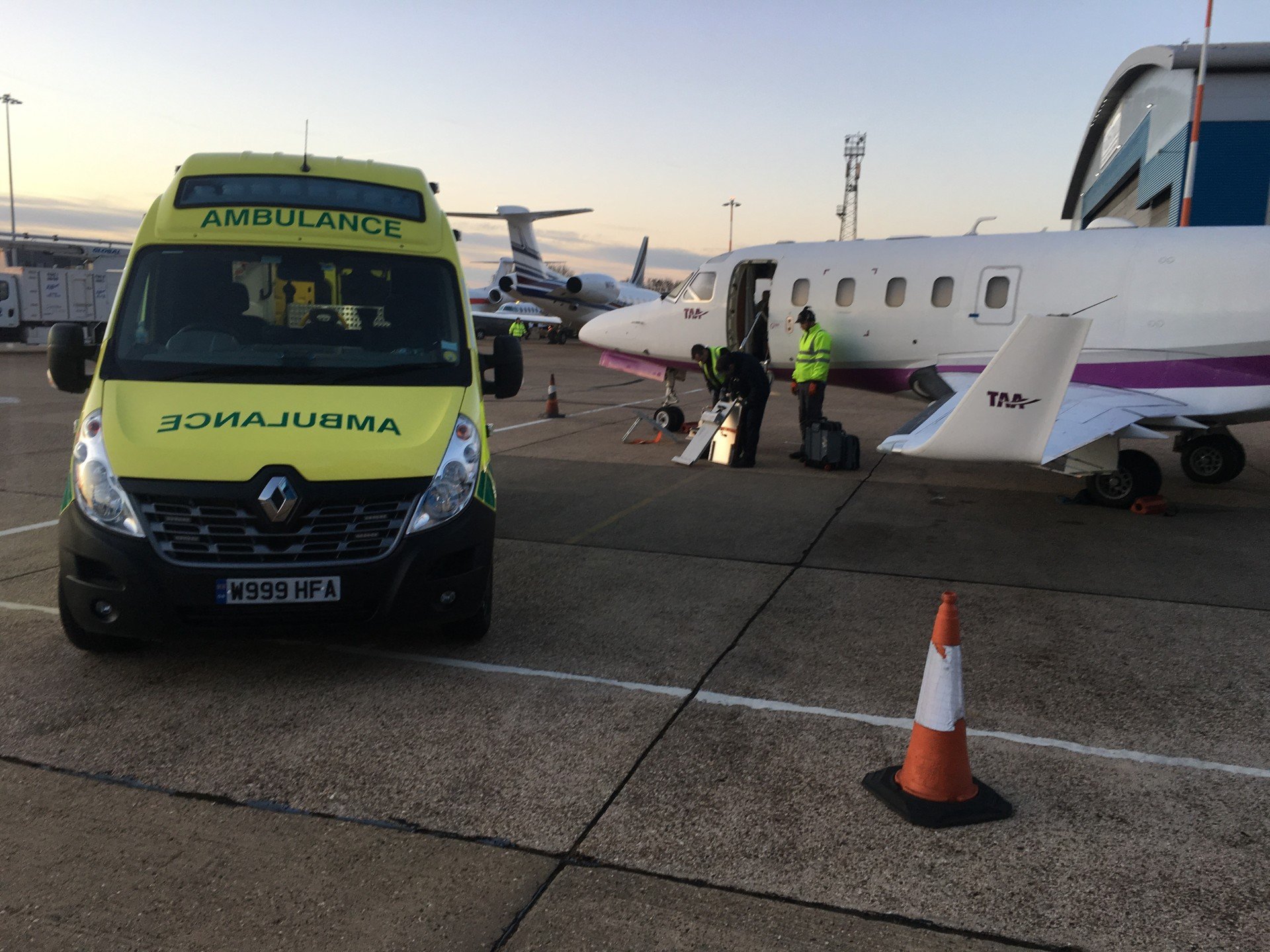 Overseas medical emergency | Hearts First Ambulance Service