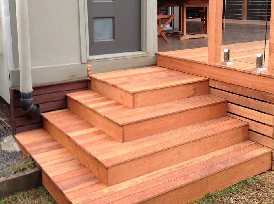 Timber Stairs and Handrails in Brisbane | Brisbane Decks