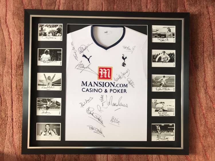 Memorabilia frames | Complete Framing Ltd