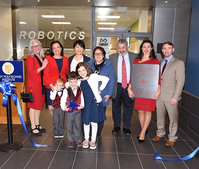 SUNY Poly Holds Ribbon Cutting with Hage Family Members for the New ...