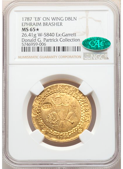 Most expensive coin sold at auction: world record set by The 1787 New ...