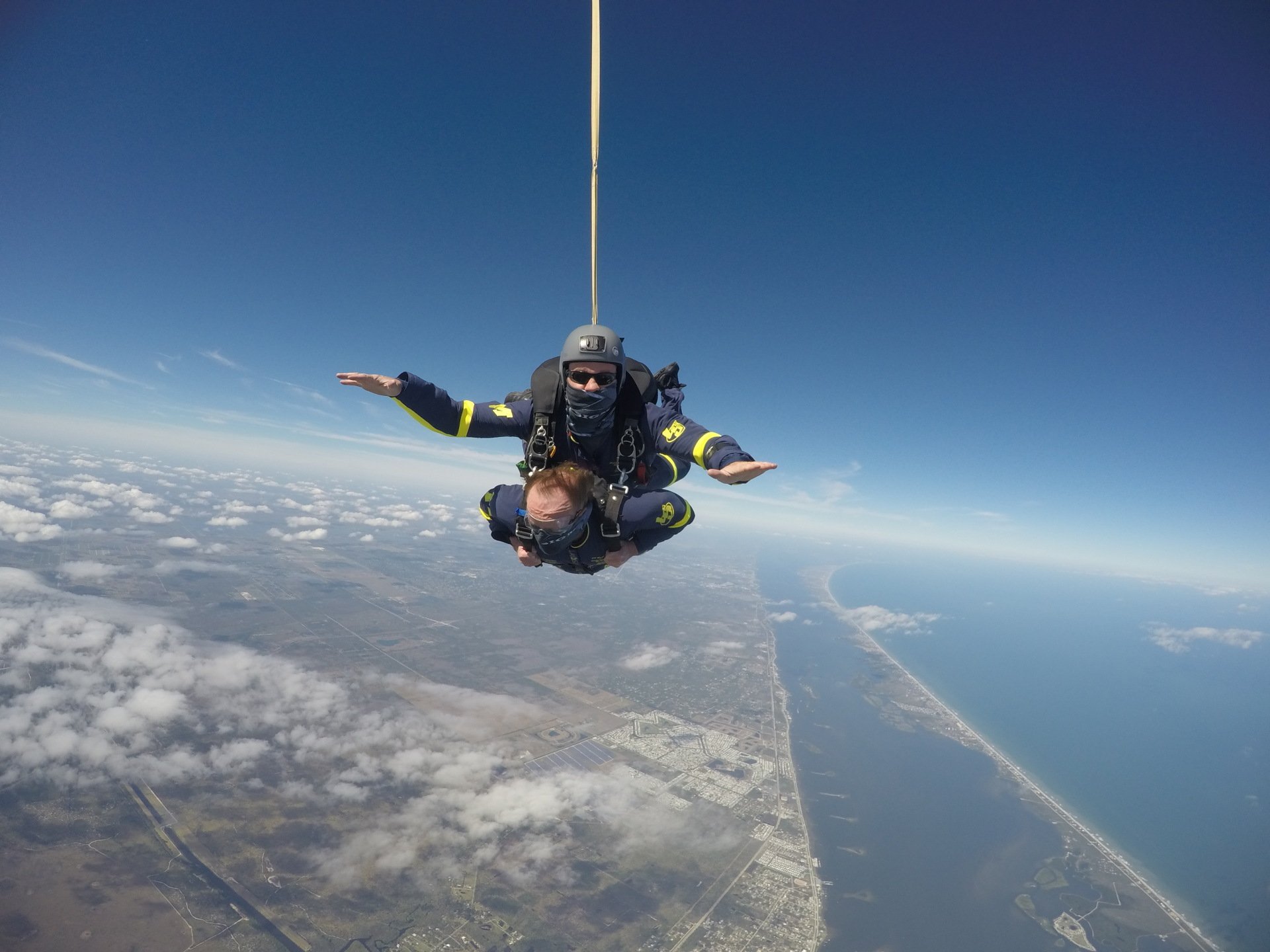 Fastest time to tandem skydive all seven continents: James C. Wigginton ...