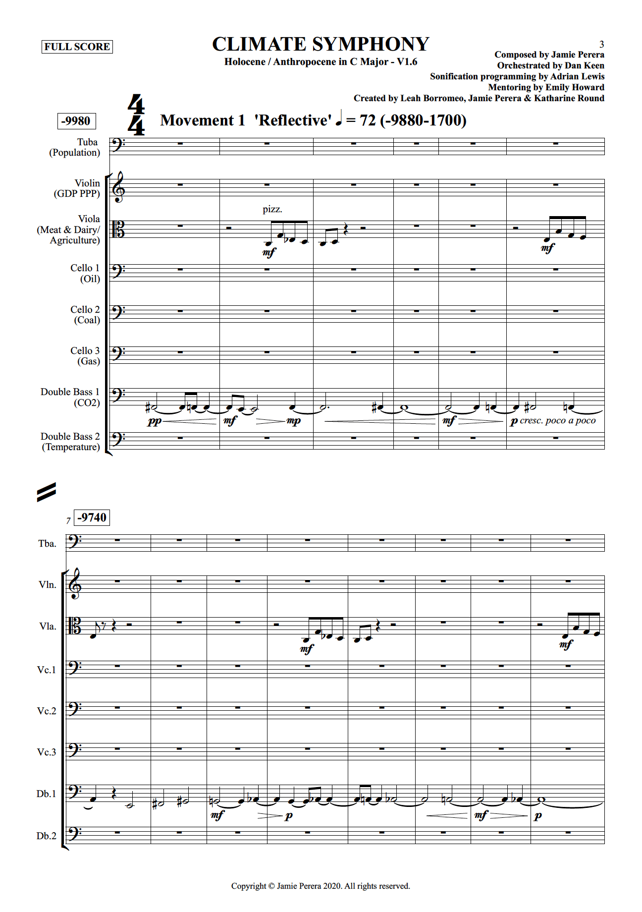 Jamie Perera Climate Data Sonification