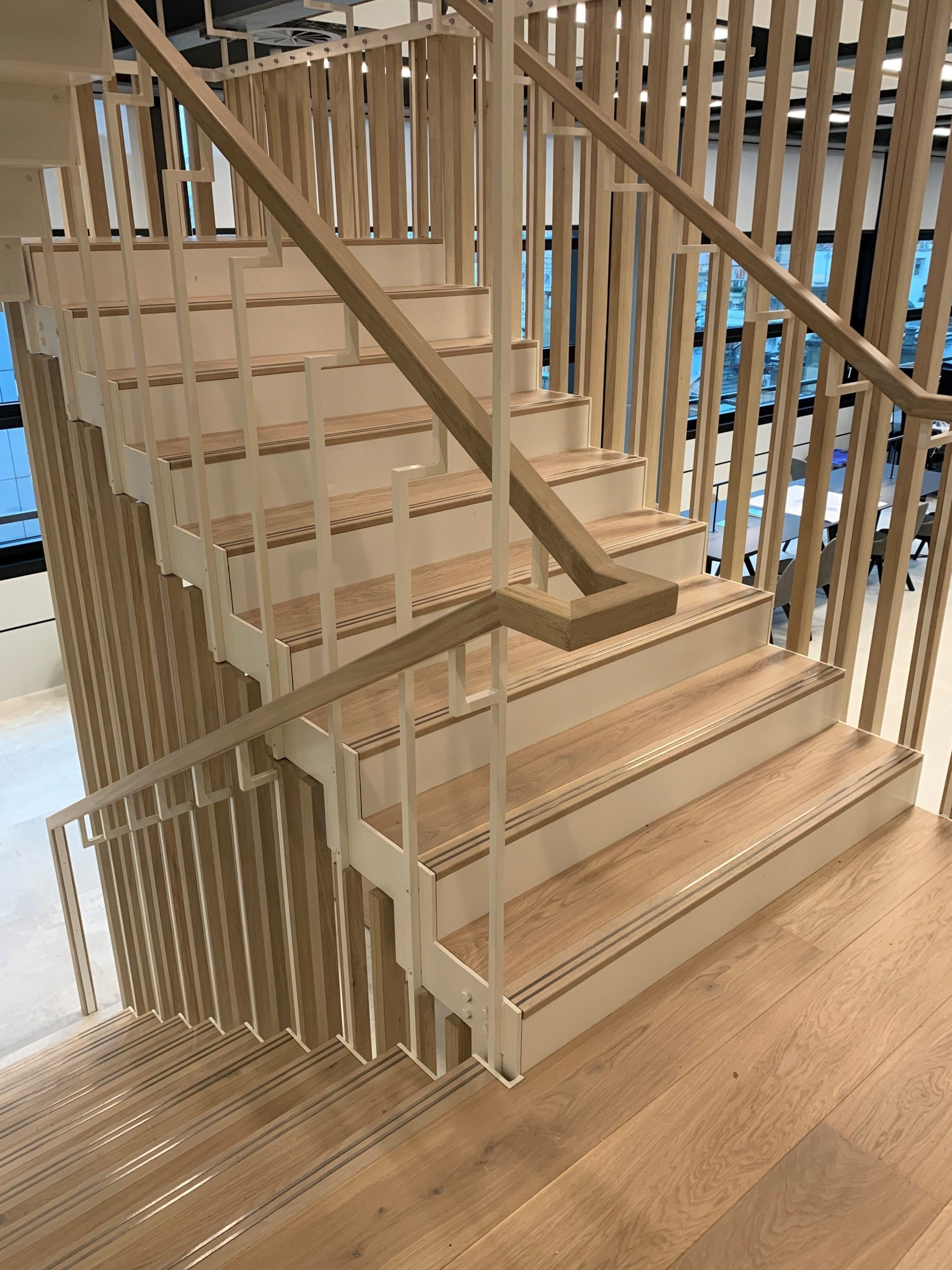Bespoke Commercial Staircase Holborn | J Mansfield Ltd