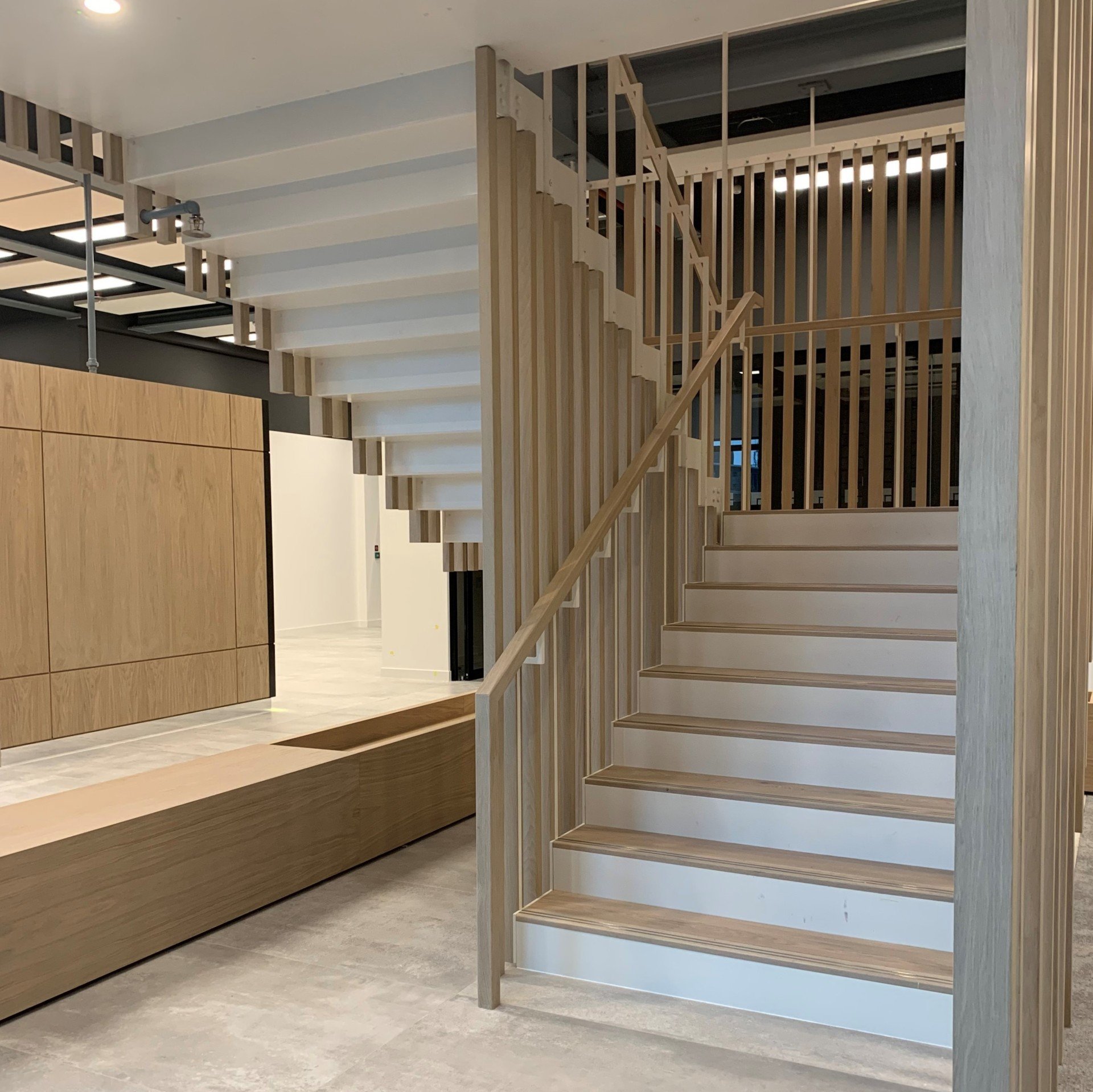 Bespoke Commercial Staircase Holborn | J Mansfield Ltd