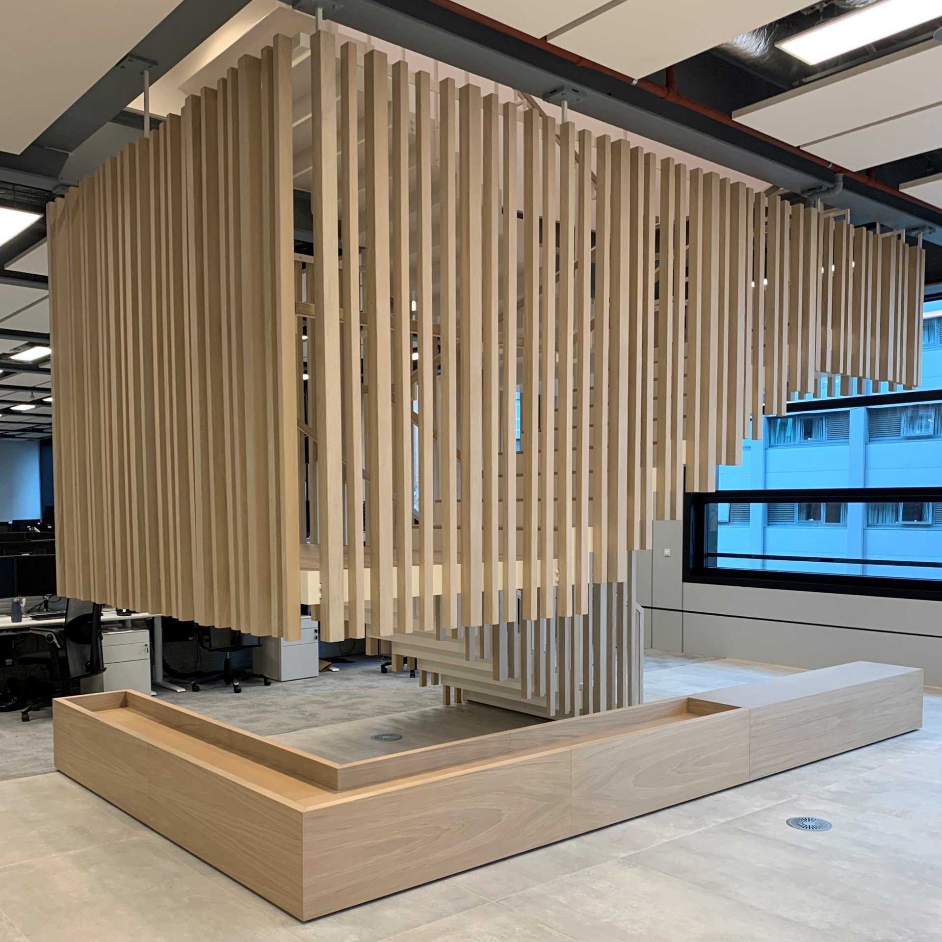 Bespoke Commercial Staircase Holborn | J Mansfield Ltd