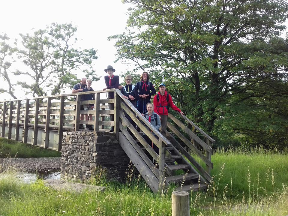 2nd Louth and Manby Scouts take on the Yorkshire 3 Peaks, June 2019