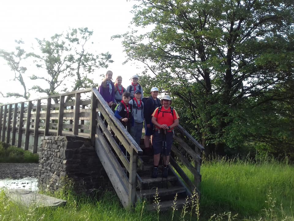 2nd Louth and Manby Scouts take on the Yorkshire 3 Peaks, June 2019