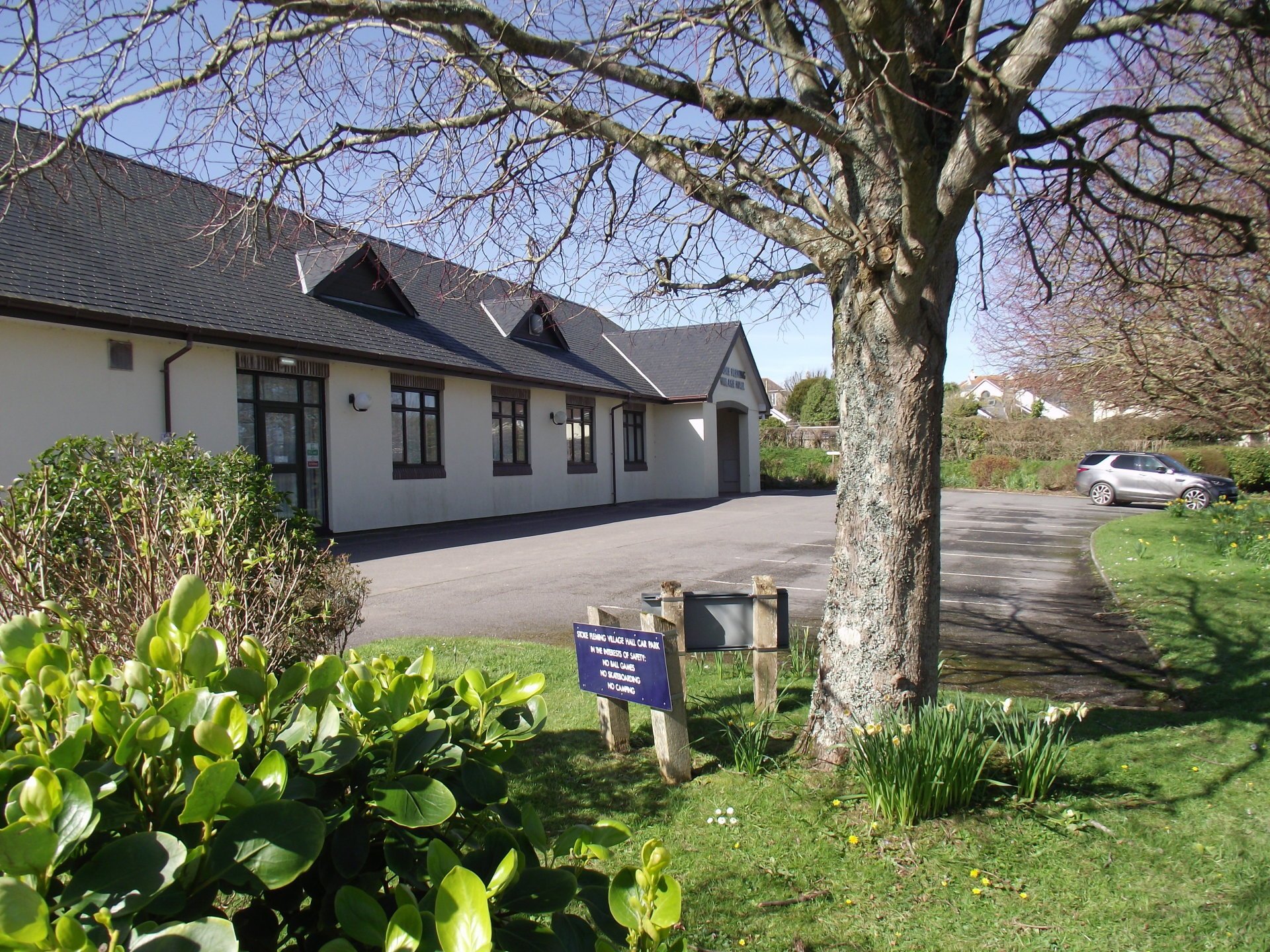 Home page for Stoke Fleming Village Hall.