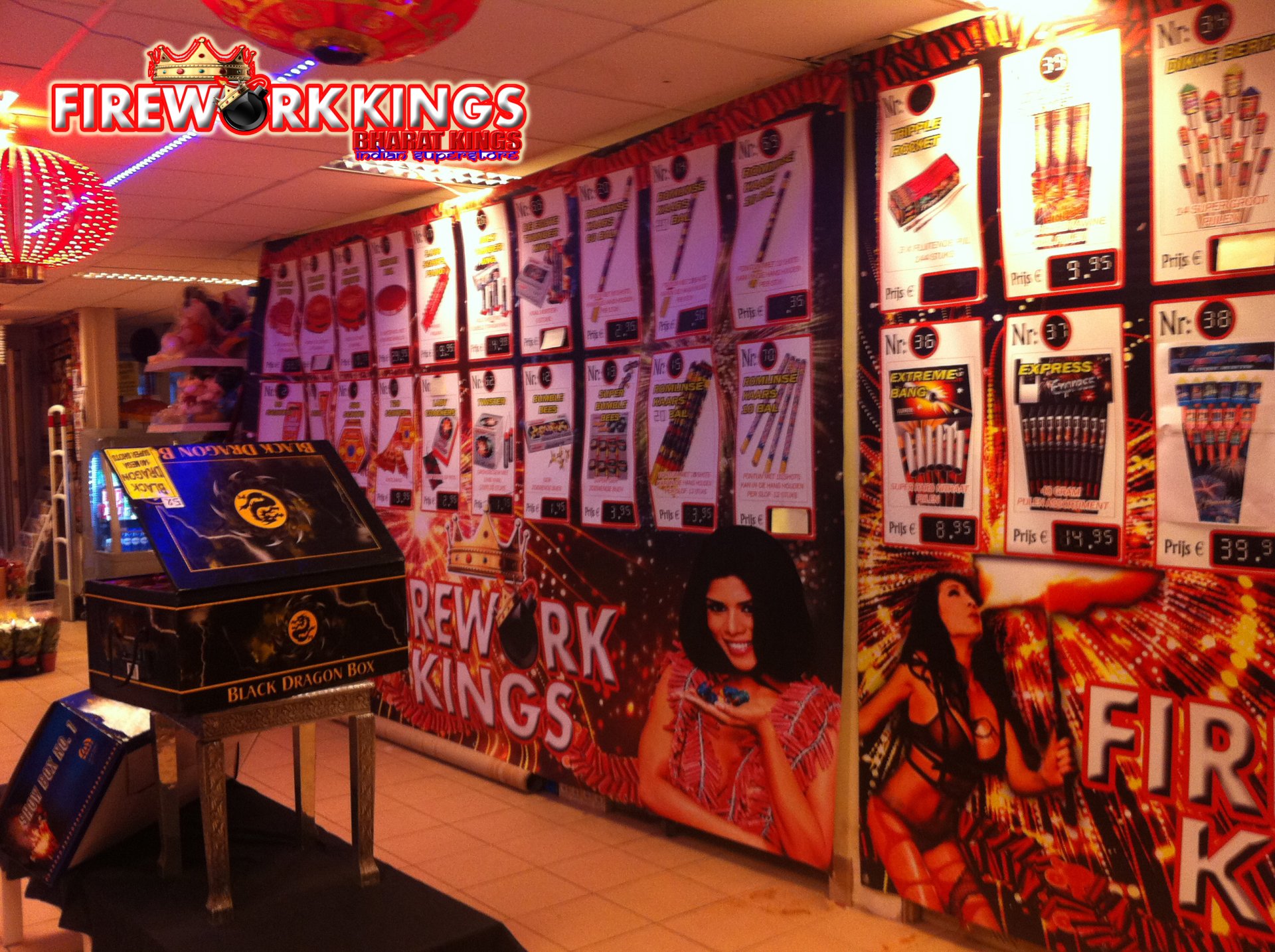 Indiase winkel in Zuid Holland met religie-traditie -cultuur