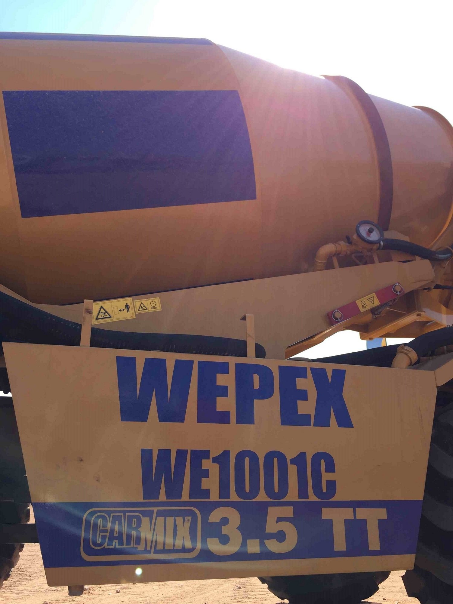 Carmix 3.5TT Delivered to the World's Largest Open Pit Diamond Mine