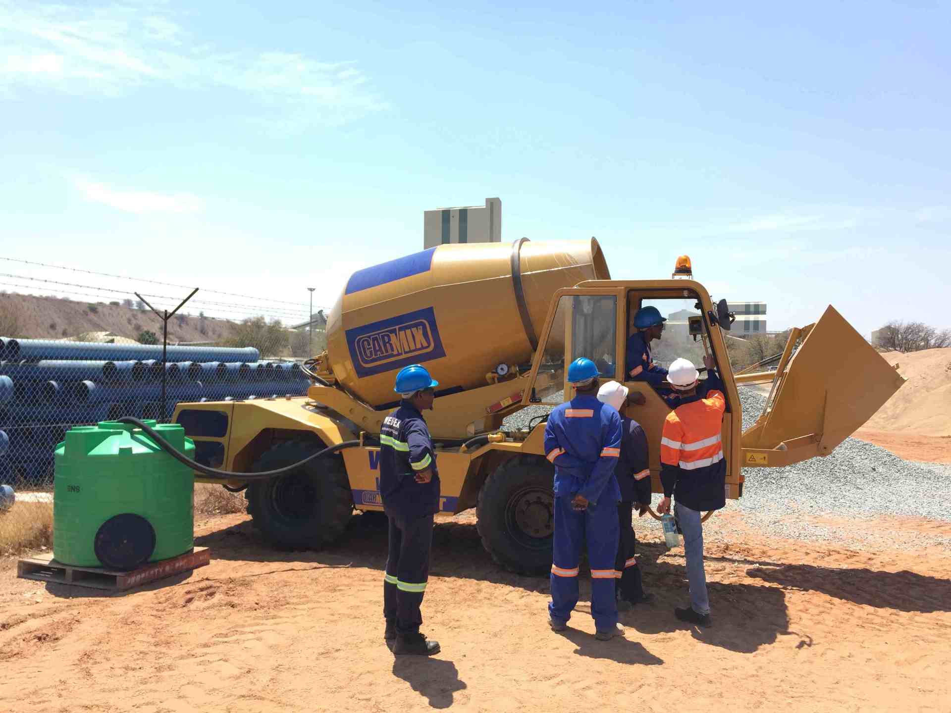 Carmix 3.5TT Delivered to the World's Largest Open Pit Diamond Mine