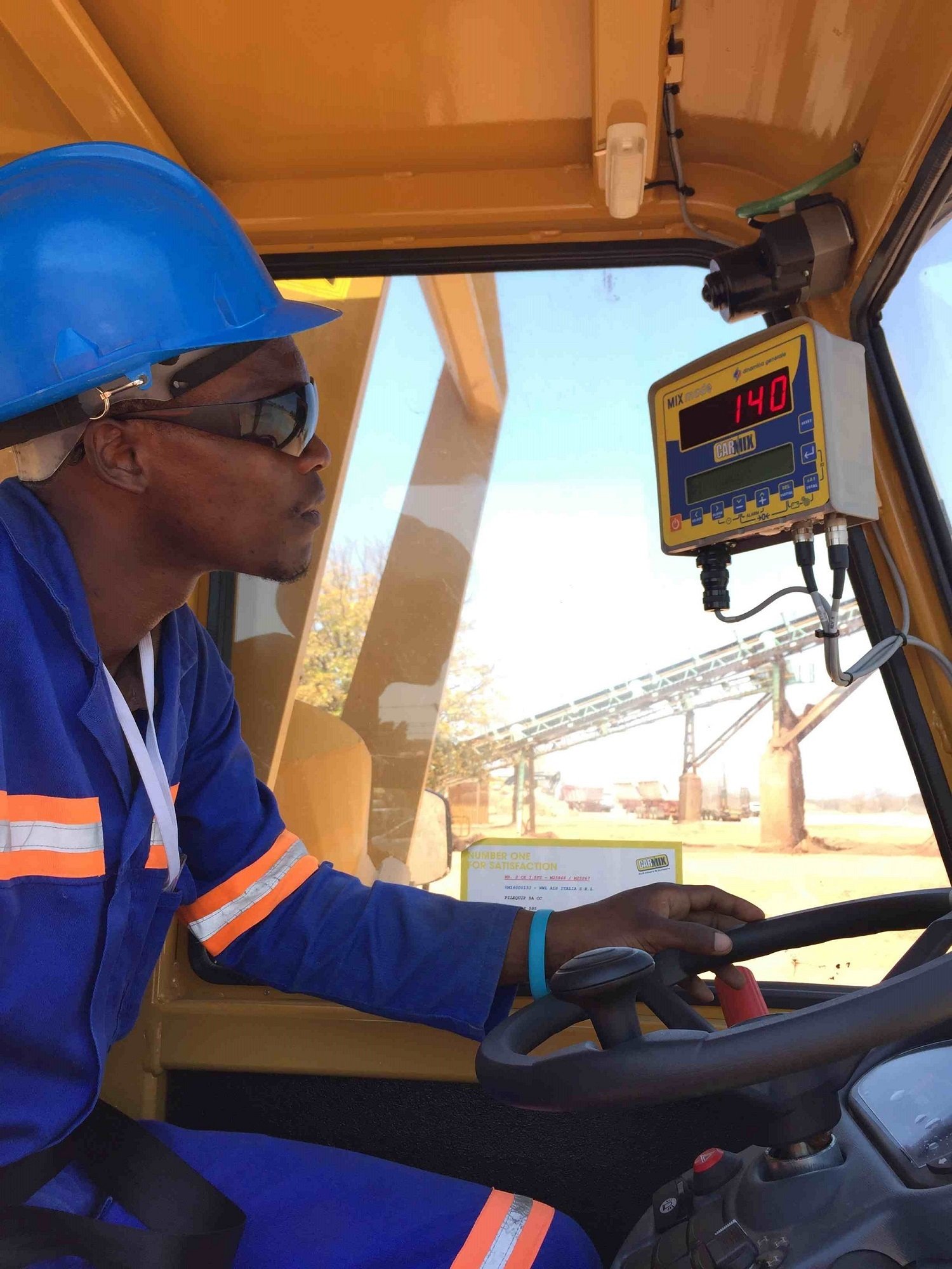 Carmix 3.5TT Delivered to the World's Largest Open Pit Diamond Mine