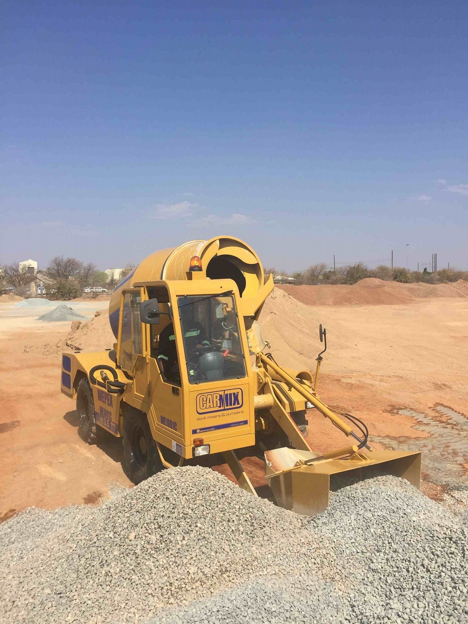 Carmix 3.5TT Delivered to the World's Largest Open Pit Diamond Mine